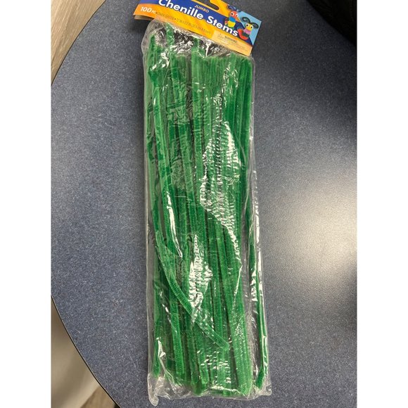 Party Supplies | Creativity Street Jumbo Stems Dark Green 12 X 6 Mm 51 ...